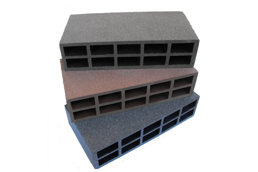 Profil de grinda WPC (lemn compozit) - profil celular F200x50 - Lemn Compozit